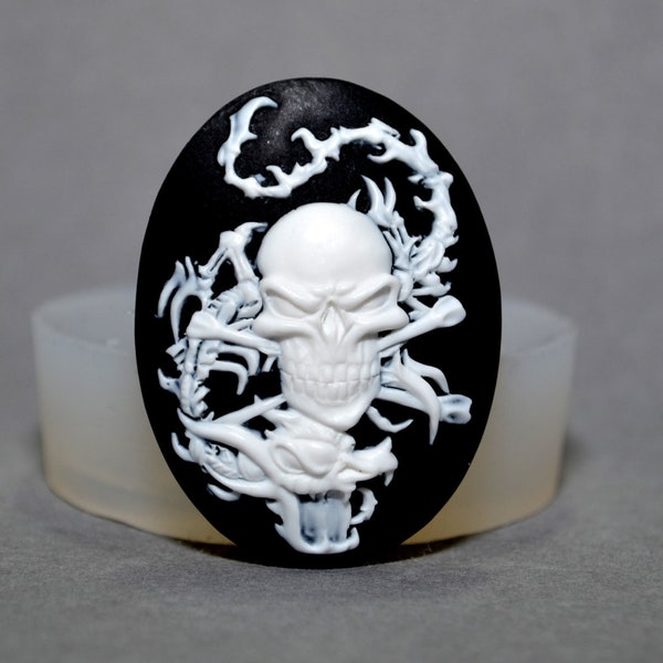 Skull Silicone Mold - Etsy