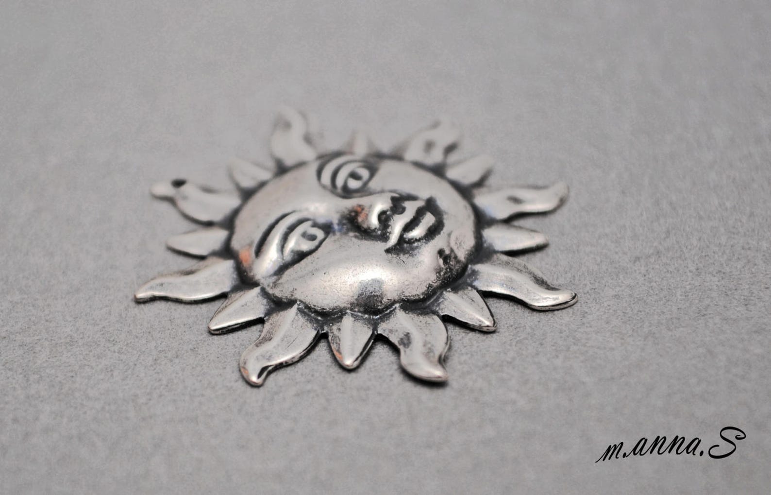 SUN SILICONE PENDANT Silicone Mold Sugarcraft Fimo Polymer - Etsy