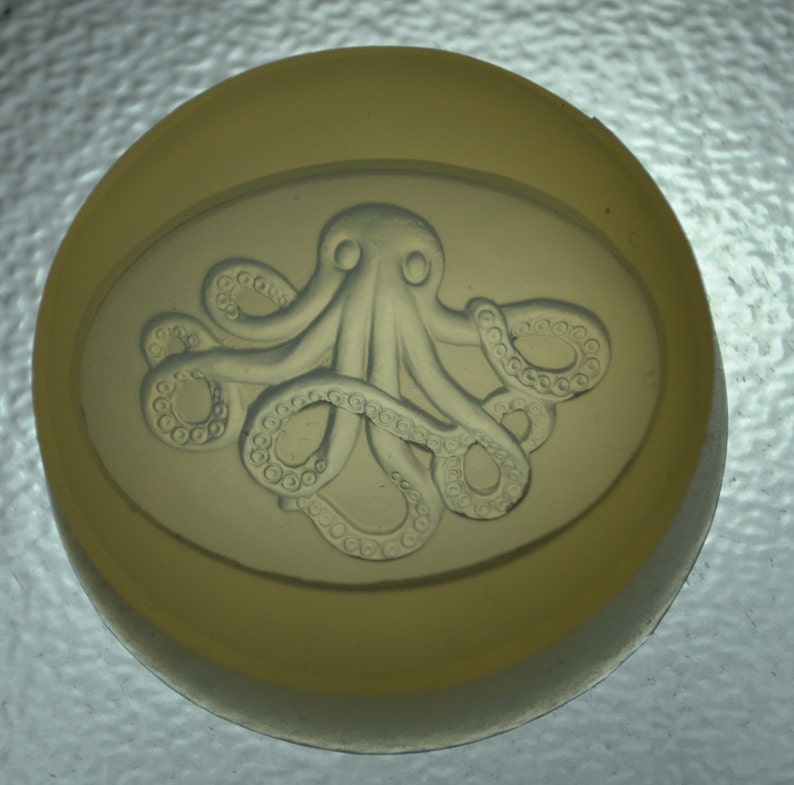 OCTOPUS SILICONE MOLD Cameo Fondant Icing Resin Fimo Polymer - Etsy