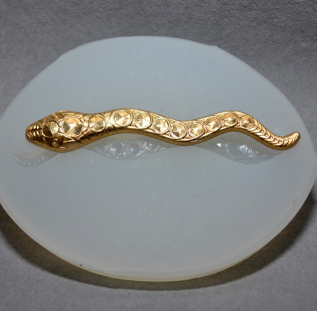 SNAKE SILICONE MOULD Wax Resin Clay Fimo Polymer Clay - Etsy