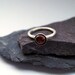 Red Tiger's Eye Recycled Sterling Silver Stacking Ring - Etsy