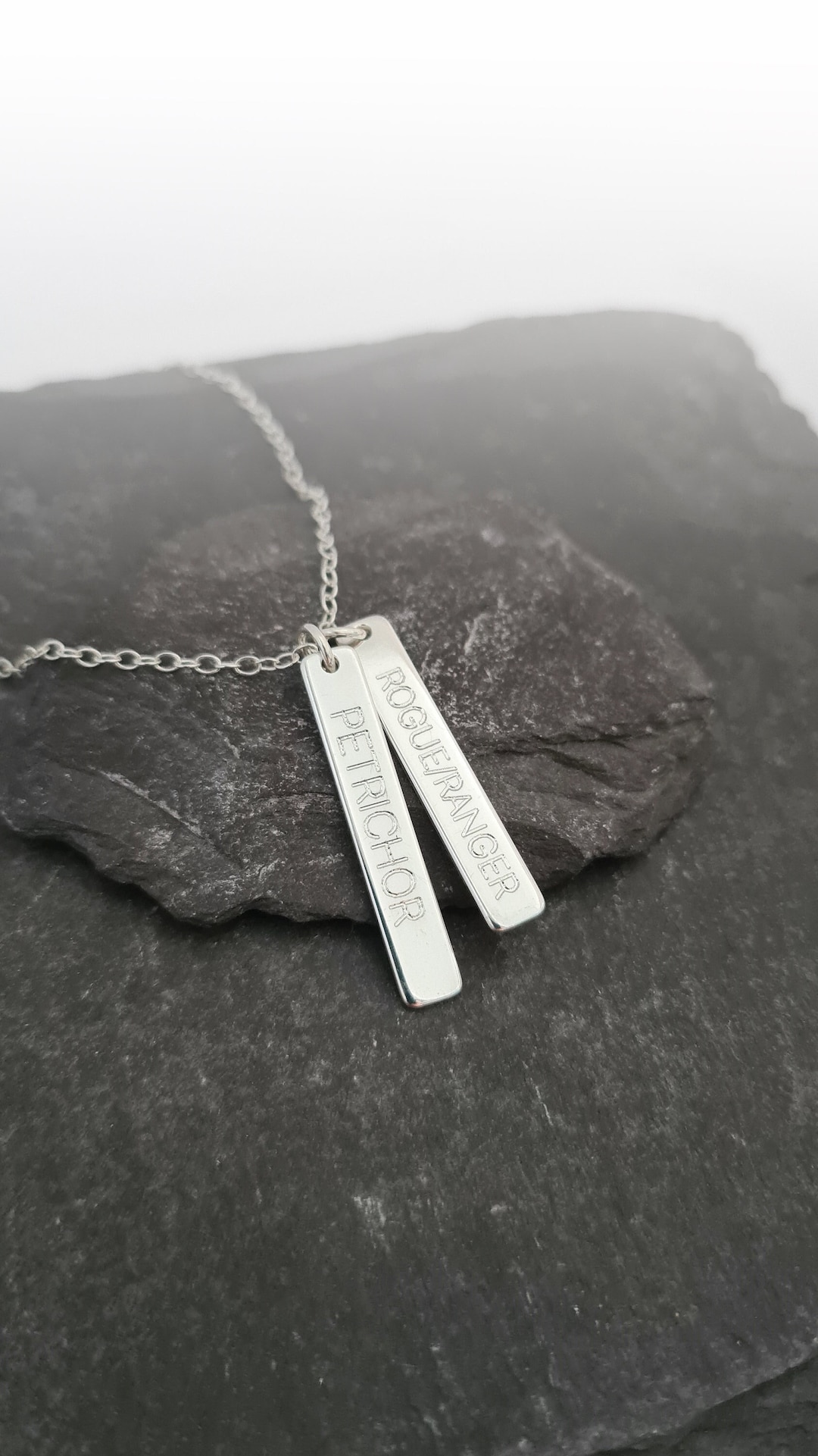 Character Class Sterling Silver Tags Necklace ~ Gaming, Tabletop ...
