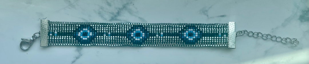 AUTHENTIC OJIBWE Evil Eye BEADED Bracelet - Etsy