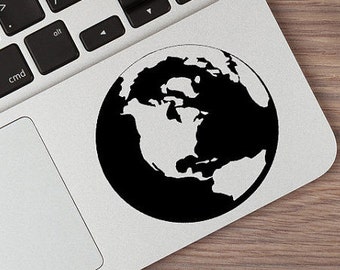 Earth decal | Etsy