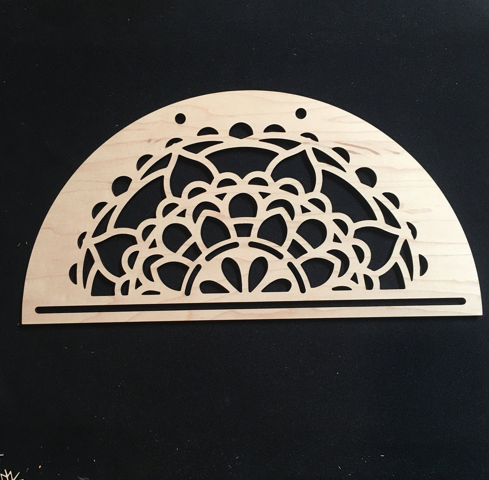 Mandala Macrame Board | Custom Board Laser Cut | Macrame Frame | Art ...