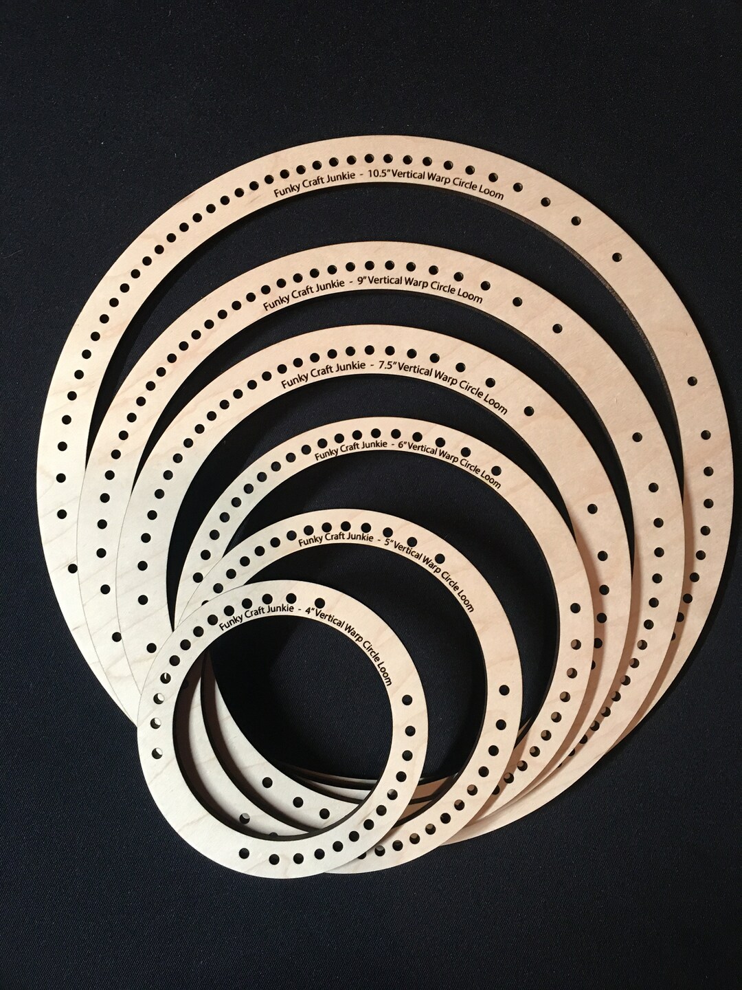 Circle Looms | Weaving Loom | Weaving Supplies | Shape Loom, Woven Wall ...