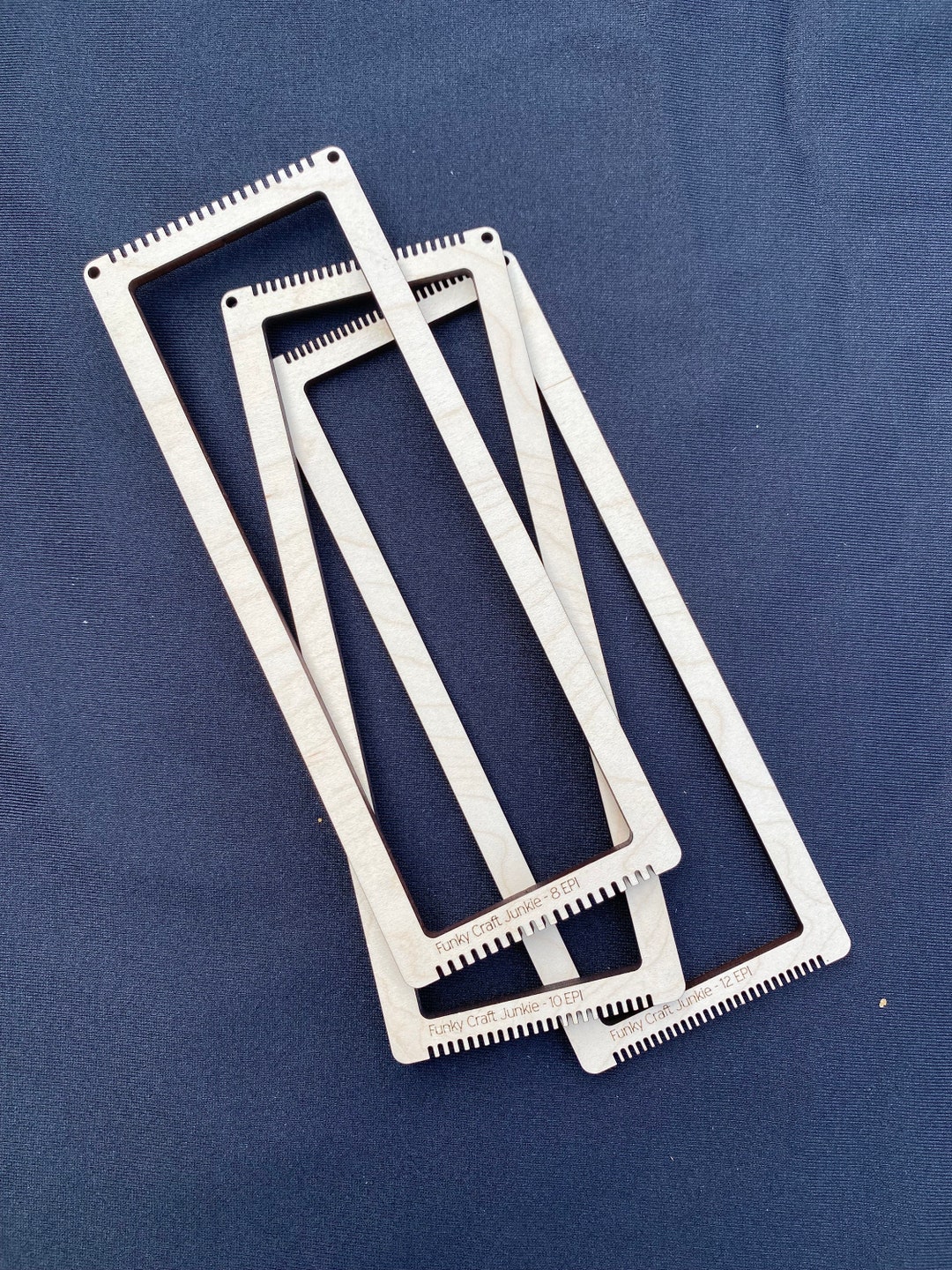 3 Inch X 8 Inch Small Loom | Weaving Loom | Weaving Supplies | 8 Epi ...