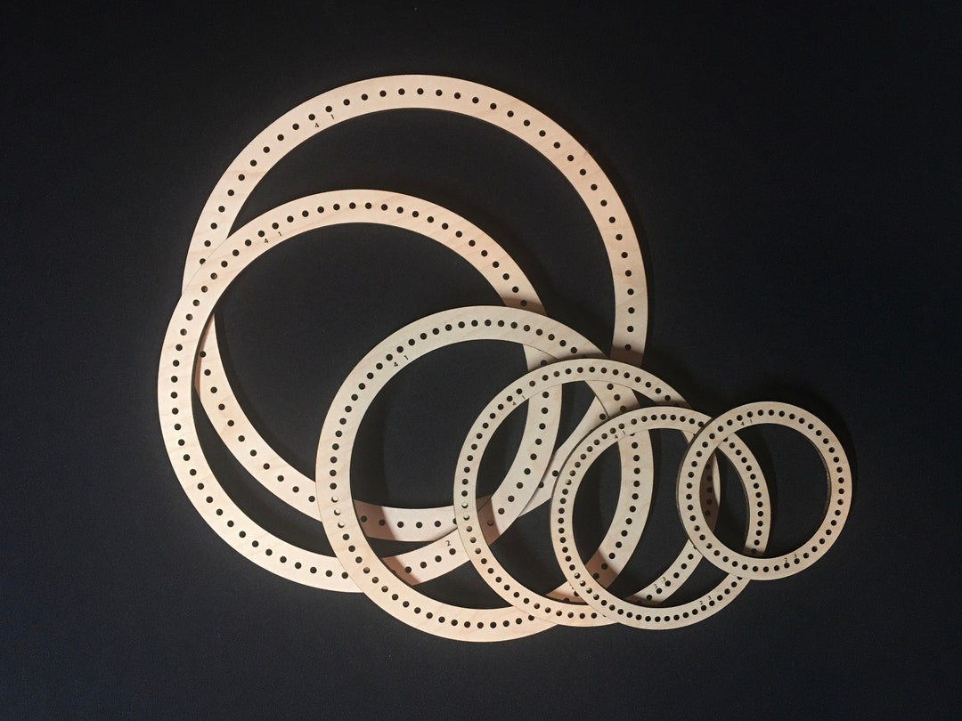 Circle Looms Weaving Loom Weaving Supplies Shape Loom - Etsy