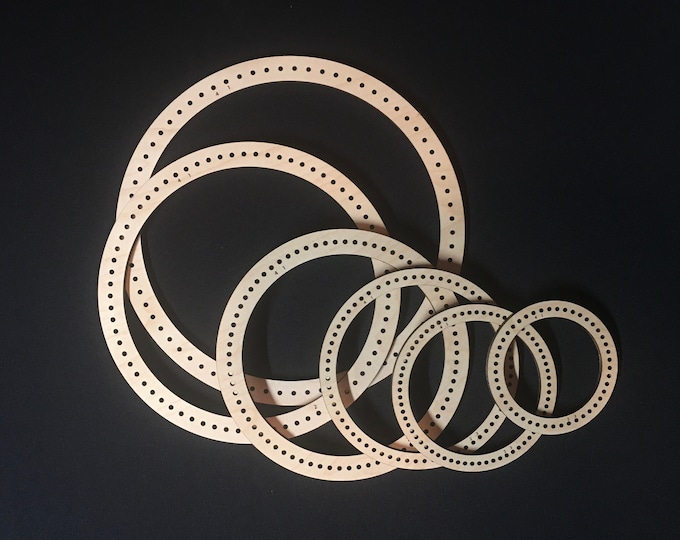 Circle Looms Weaving Loom Weaving Supplies Shape Loom, Woven Wall ...