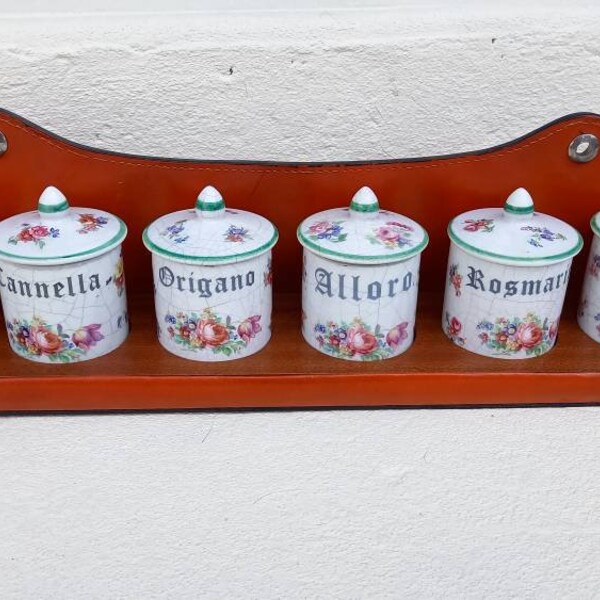 Ceramic Spice Rack - Etsy