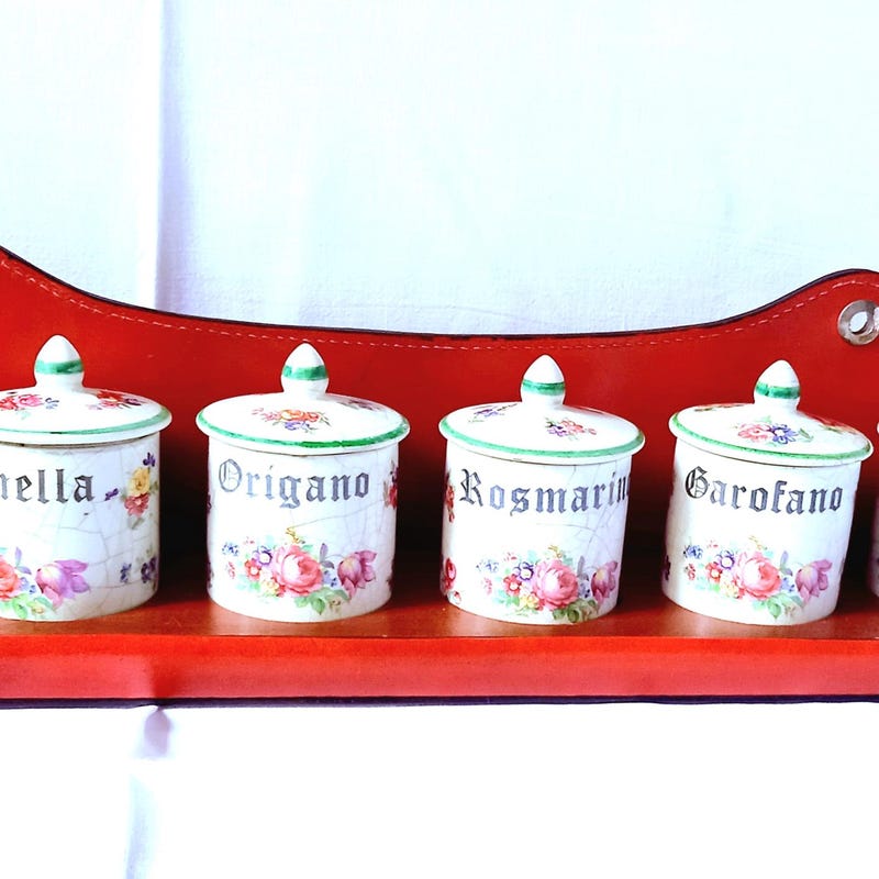 Ceramic Spice Rack - Etsy