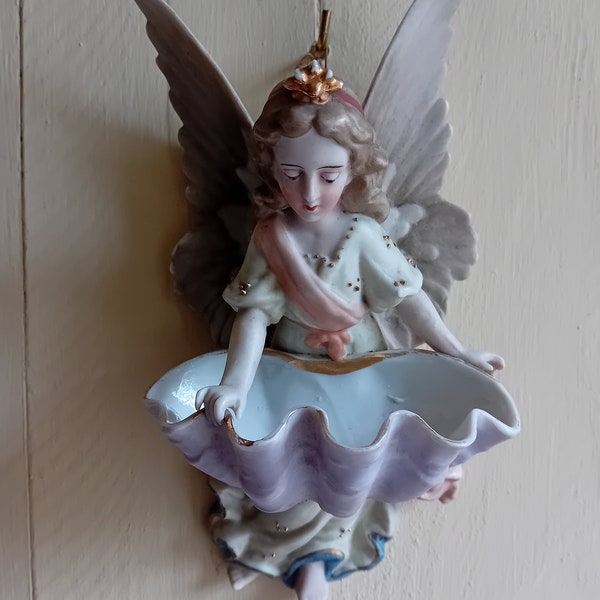 French Porcelain Angel - Etsy