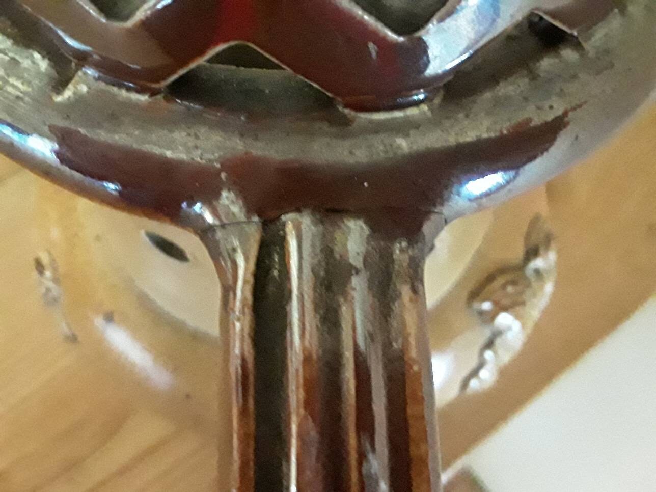 Antique Puzzle Jug Stoneware Pitcher Please Note There is Damage to ...