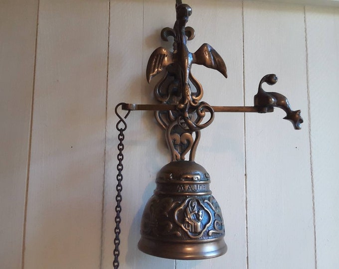 Monastery Gate Bell French Vintage Bronze Bell - Etsy