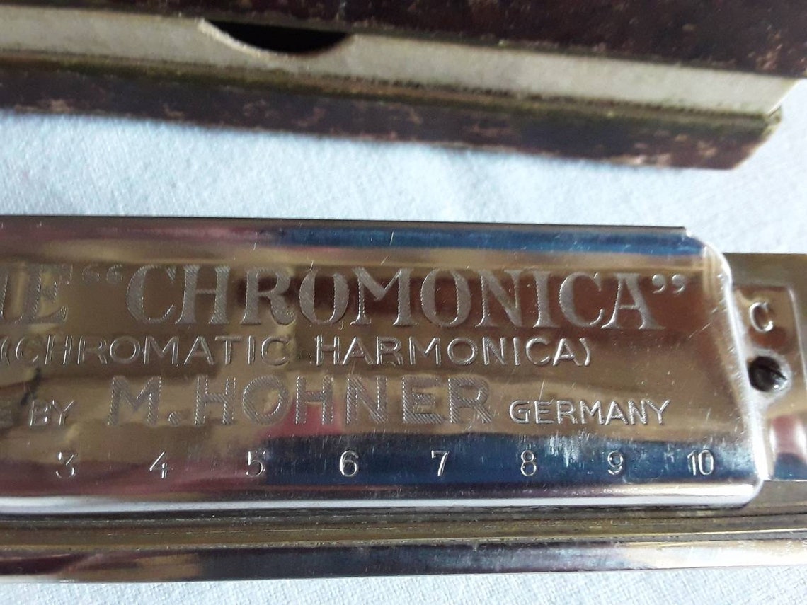Chromatic Harmonica Made by M Hohner Germany - Etsy