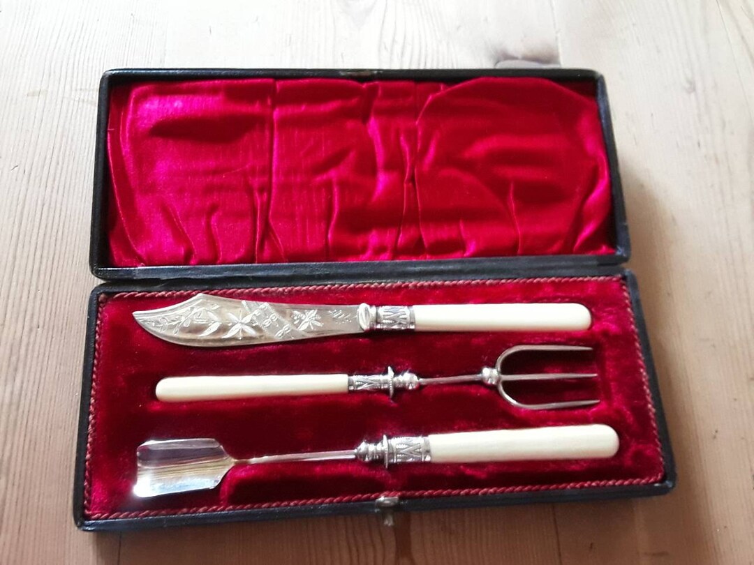 Cheese Serving Set Three Piece Boxed Serving Utensils Cheese Lover Gift ...