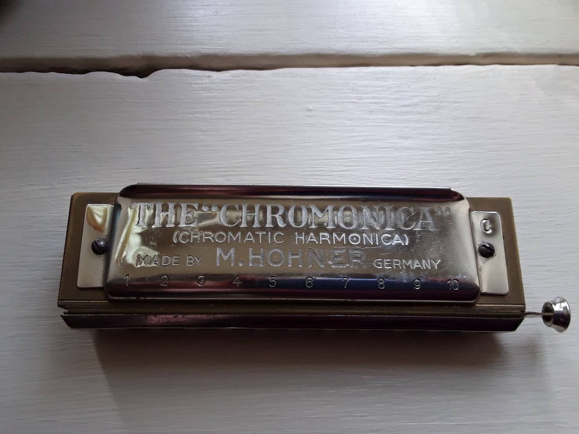 Chromatic Harmonica Made by M Hohner Germany - Etsy