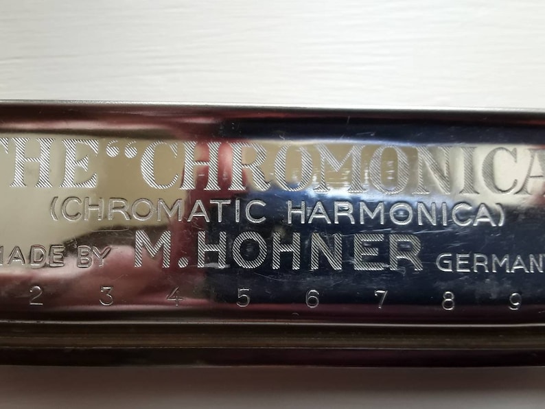 Chromatic Harmonica Made by M Hohner Germany - Etsy