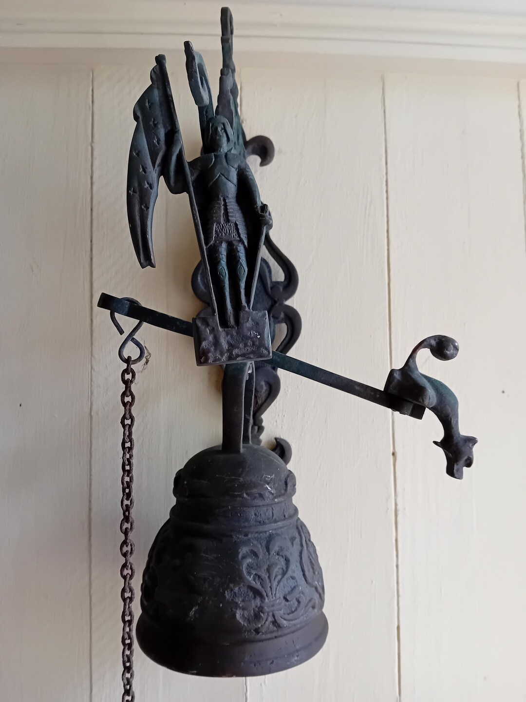 Monastery Gate Bell French Vintage Bronze - Etsy