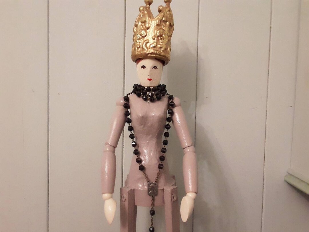 Santos Cage Doll With Crown Replica 18 Inches Religious Statue - Etsy