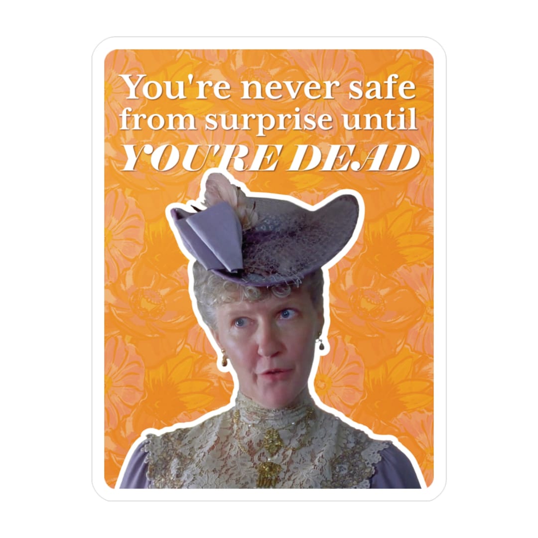 Rachel Lynde Never Safe From Surprise Vinyl Sticker - Etsy