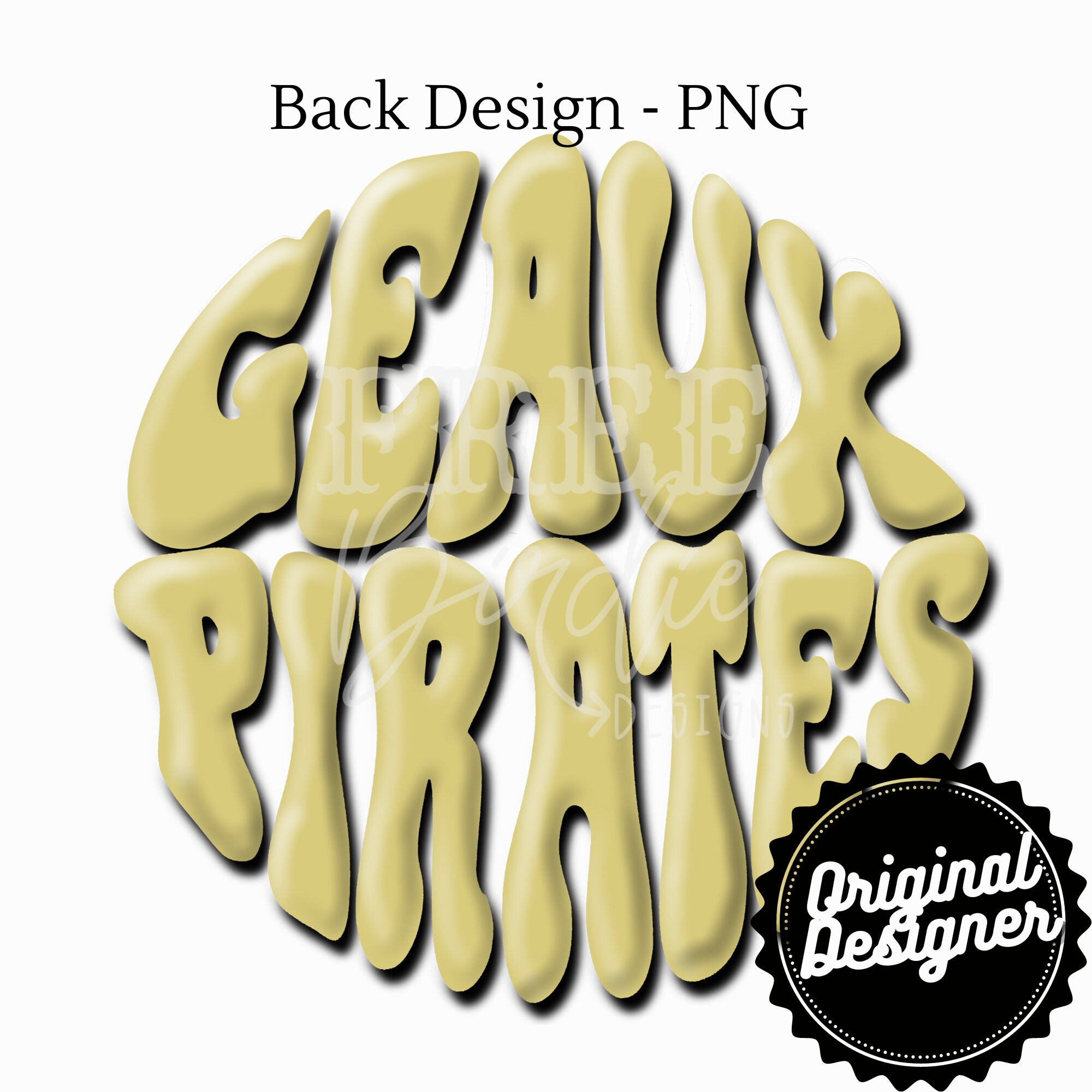 Geaux Pirates Retro Design; Pirate Mascot Logo Star Eyes; Pirate PNG ...