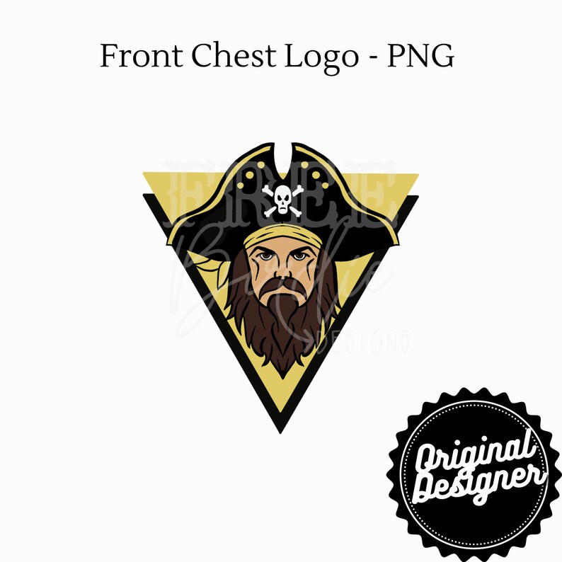 Pirates School Spirit Design; Be A Pirate Mascot Logo ; Pirate PNG ...