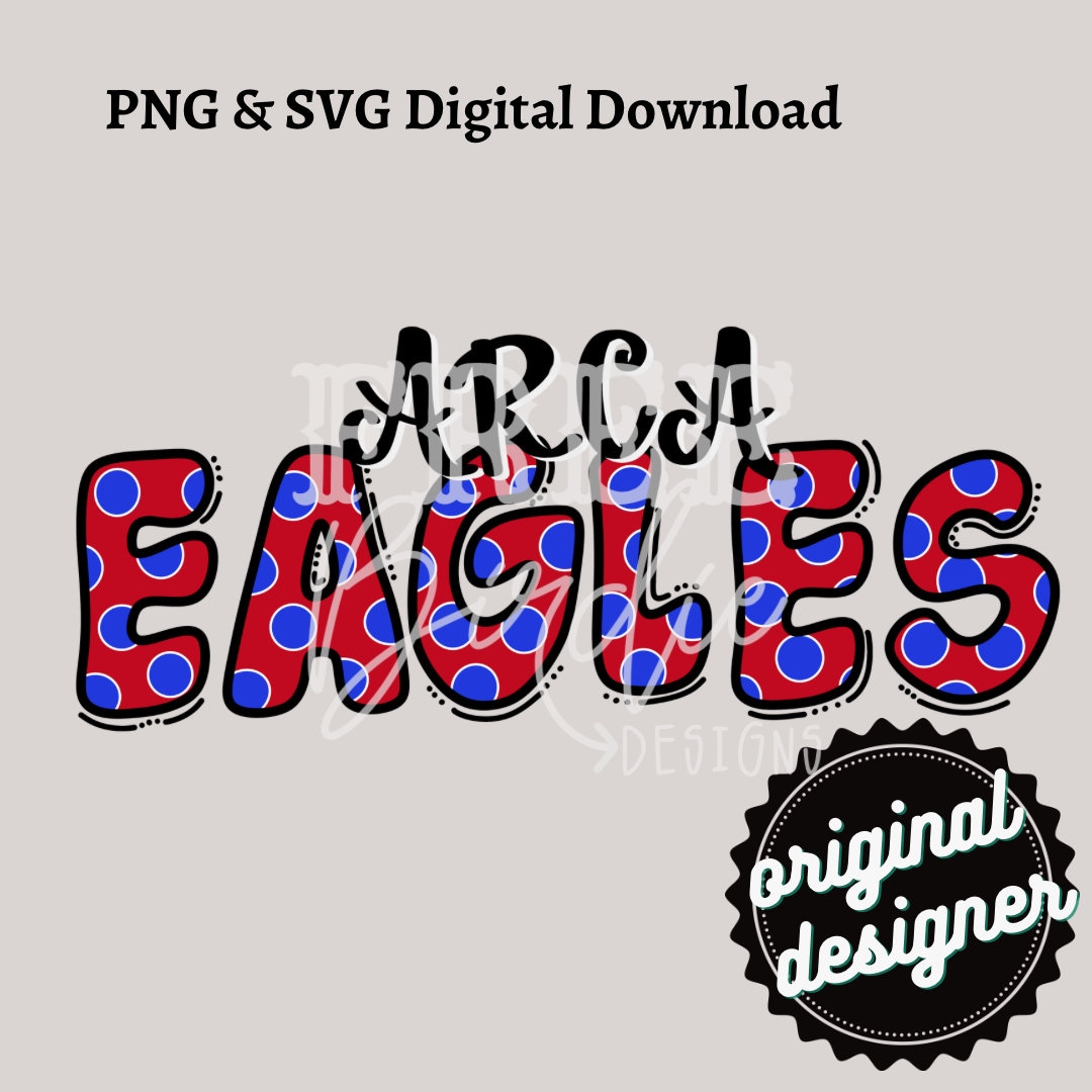 Eagles School Spirit Digital Design PNG and Svg Download; Louisiana ...