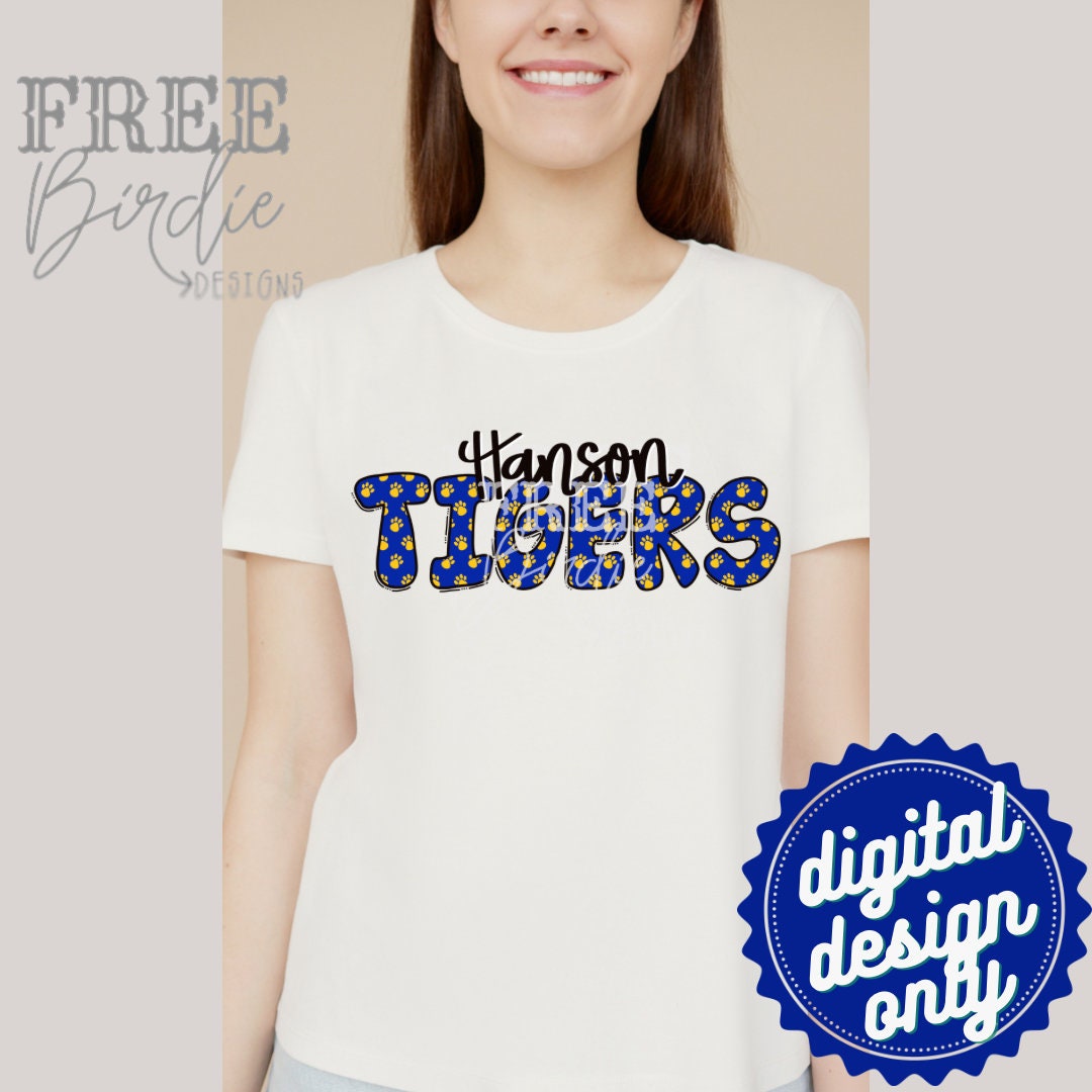 Hanson Tigers Digital Design PNG and SVG Download; Louisiana Southern ...