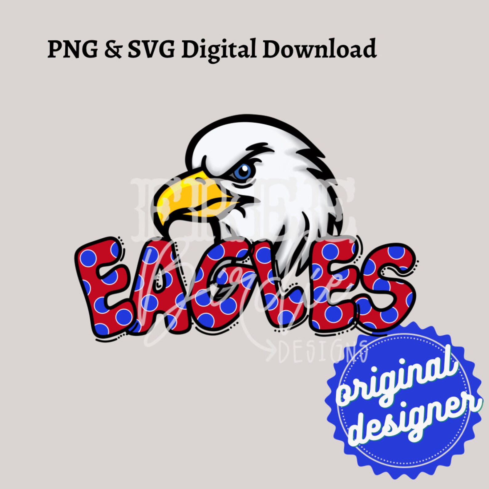 Eagles School Spirit Digital Design PNG and Svg Download; Louisiana ...