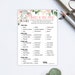 Pink Elephant Whats in Your Purse Baby Shower Game Instant Download and ...