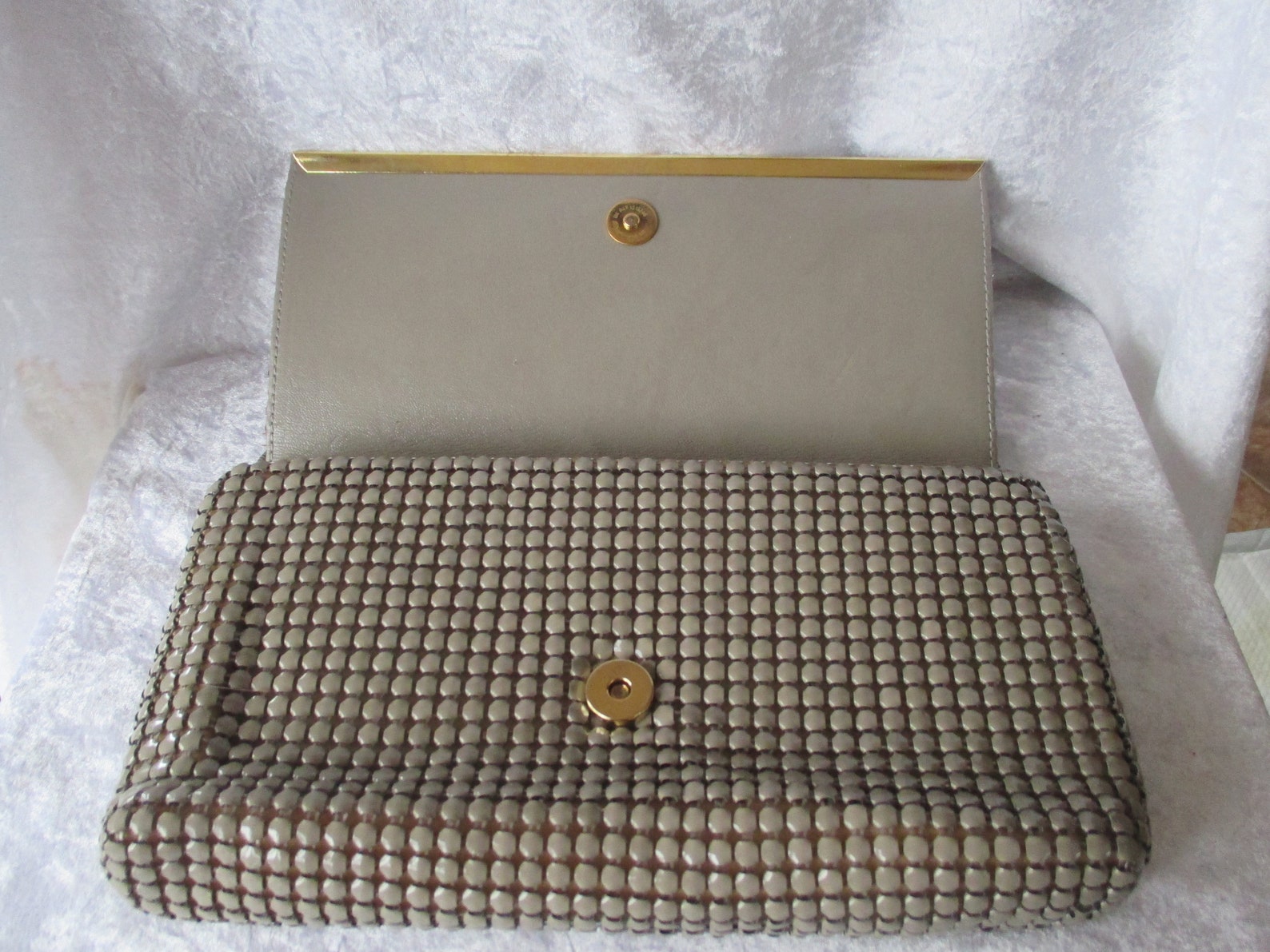 Vintage Metal Mesh Handbag, Snake Chain Purse, 1970s Disco Glam - Etsy