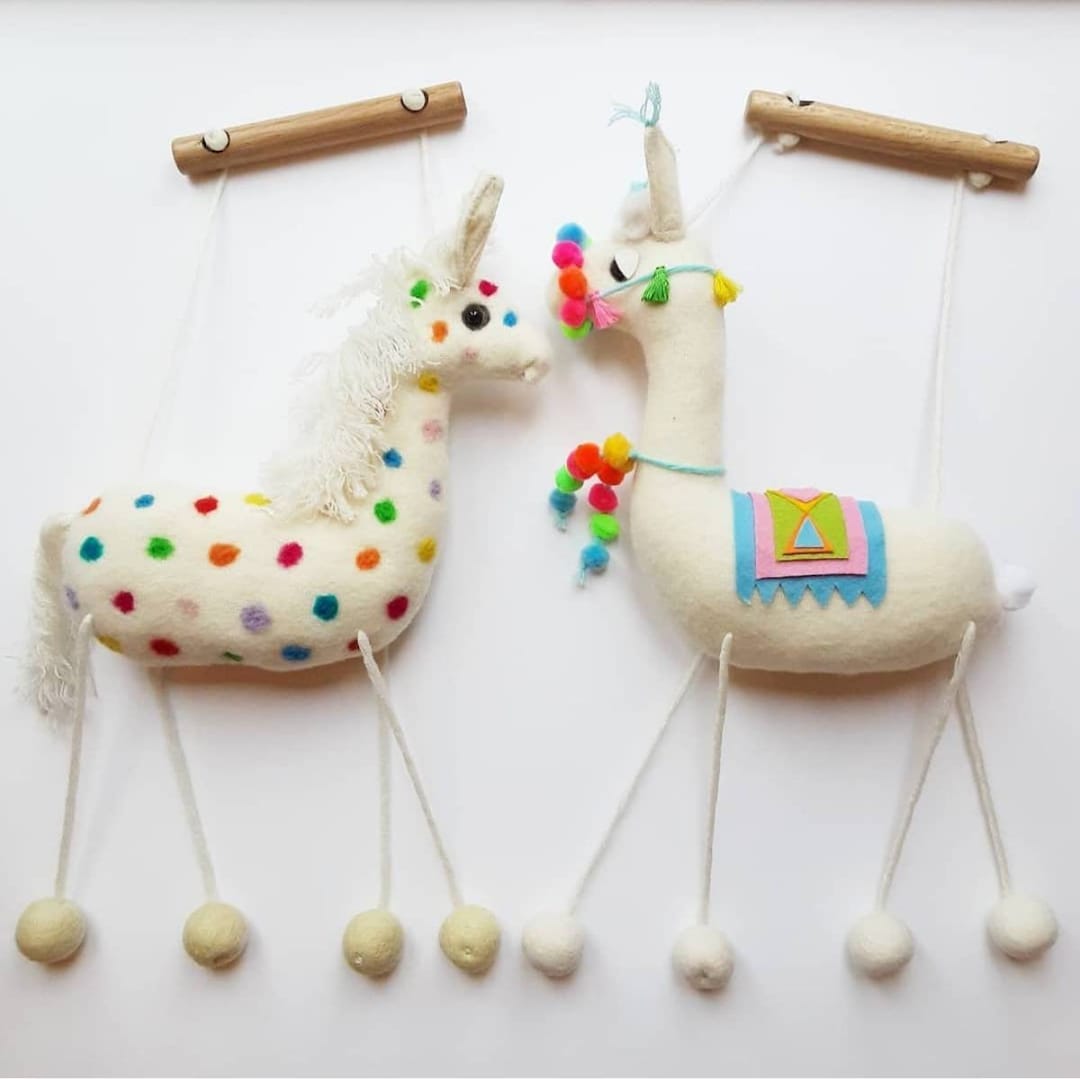 Llama Puppet - Etsy