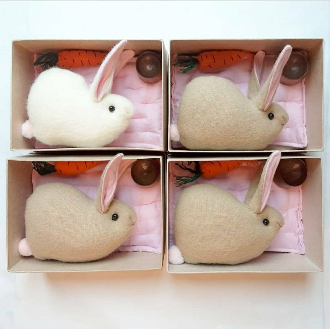 Rabbit in a Box - Etsy