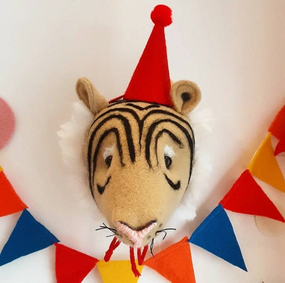 Tiger Trophy Head - Etsy