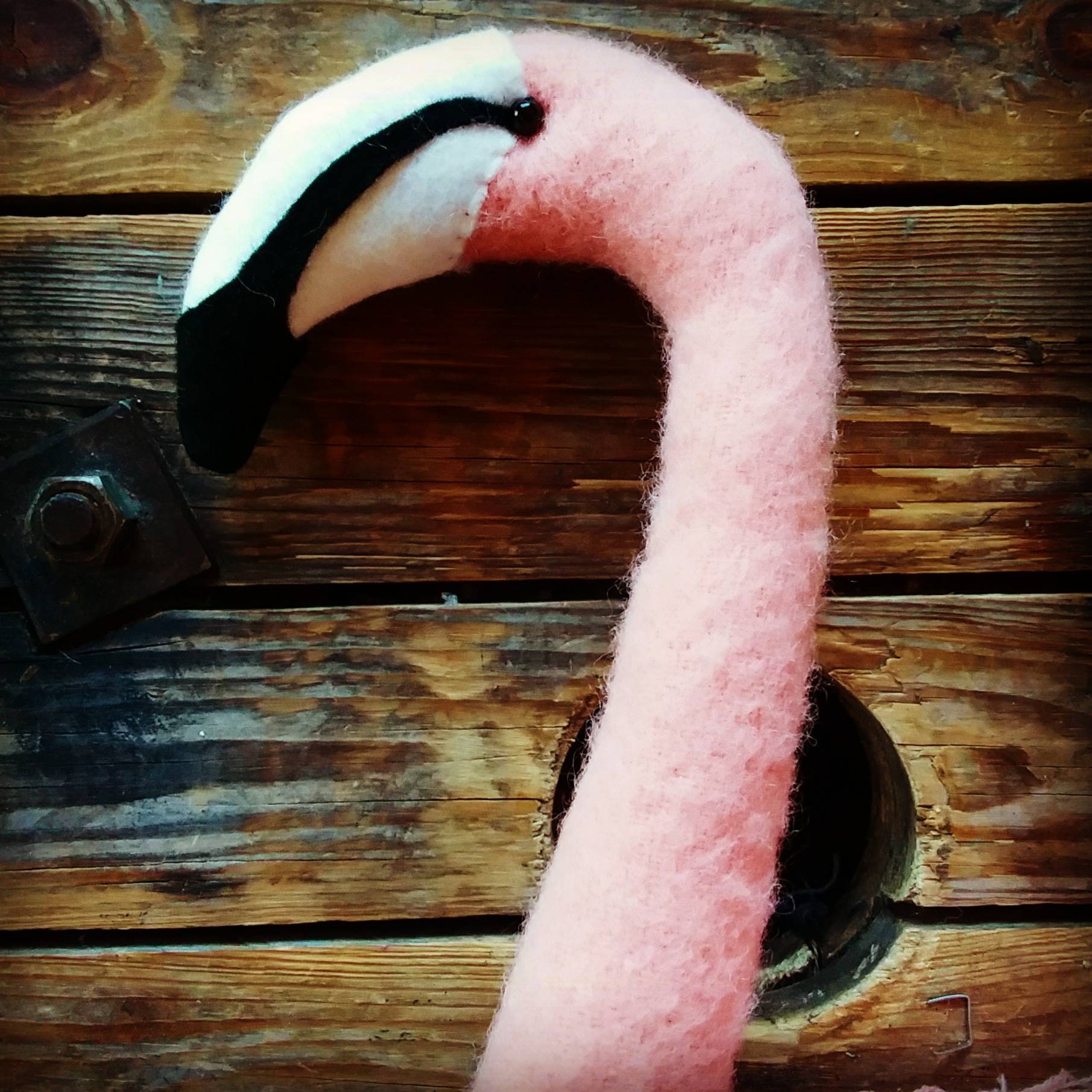Flamingo Doorstop - Etsy