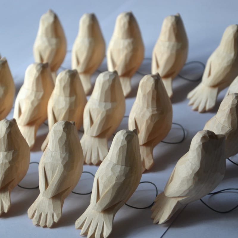 Wooden Bird - Etsy
