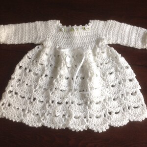 Baby Dress Winter PATTERN 12 Mths Janice - Etsy