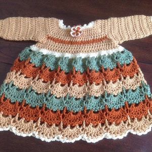 Baby Dress Winter PATTERN 12 Mths Janice - Etsy