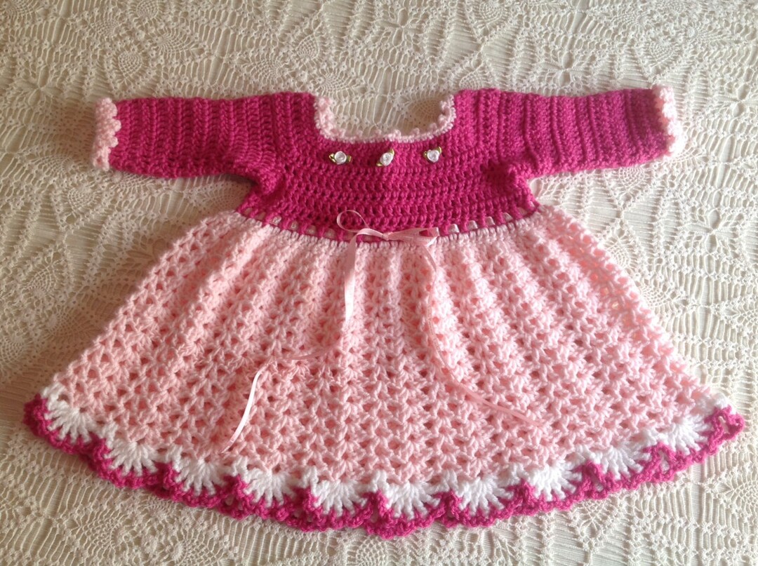 Baby Dress Winter PATTERN 12 TO 18 Mth Mary - Etsy