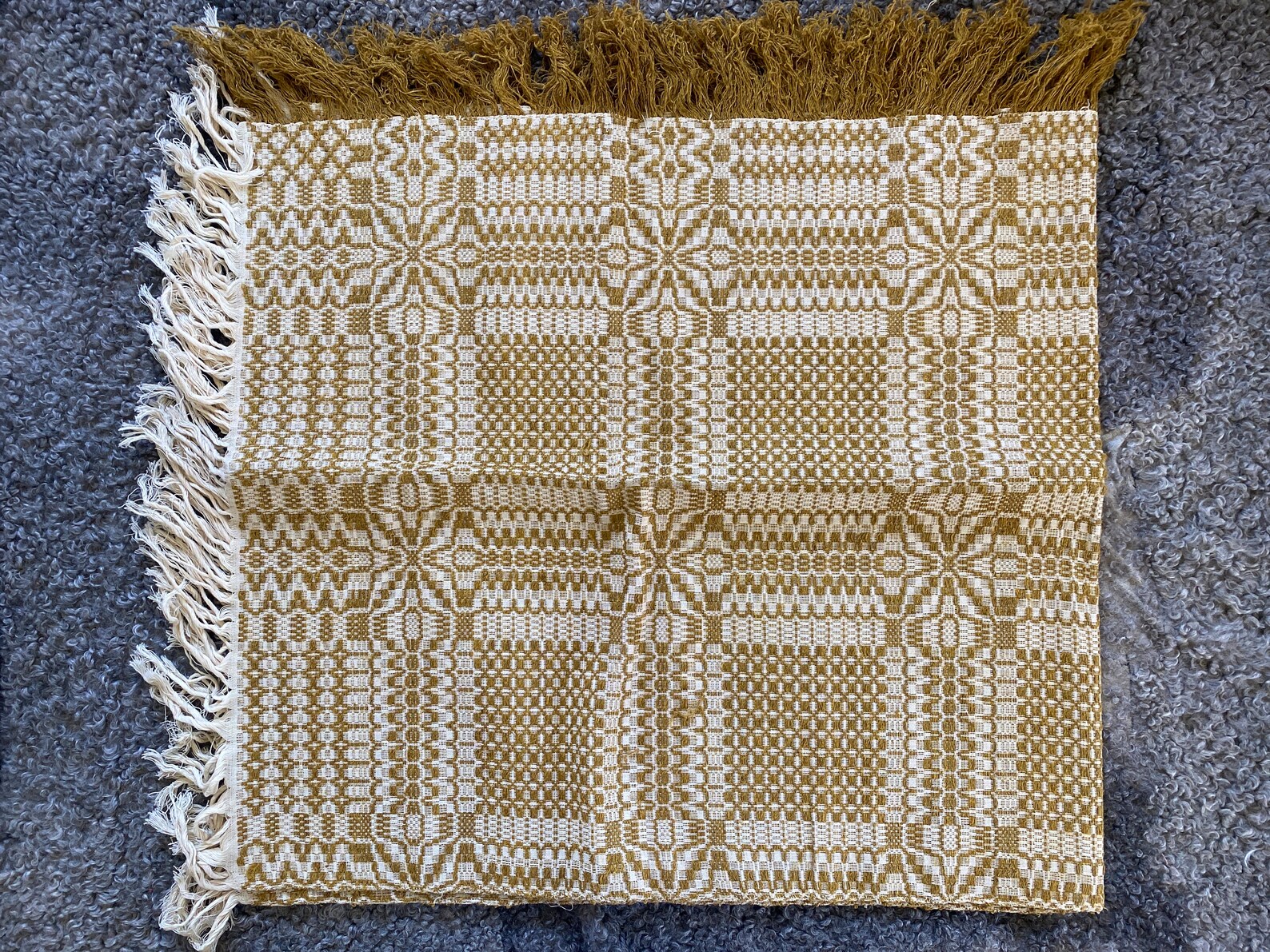 Scandinavian Tablecloth Vintage Linen Tablecloth, Linen Textiles, White ...