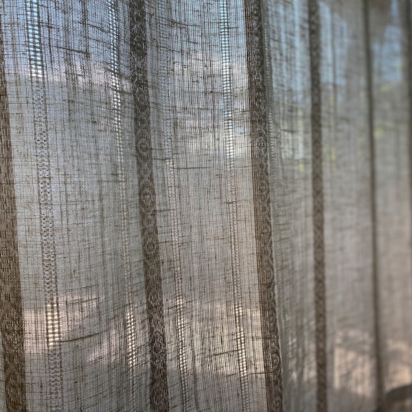 Scandinavian Curtain - Etsy