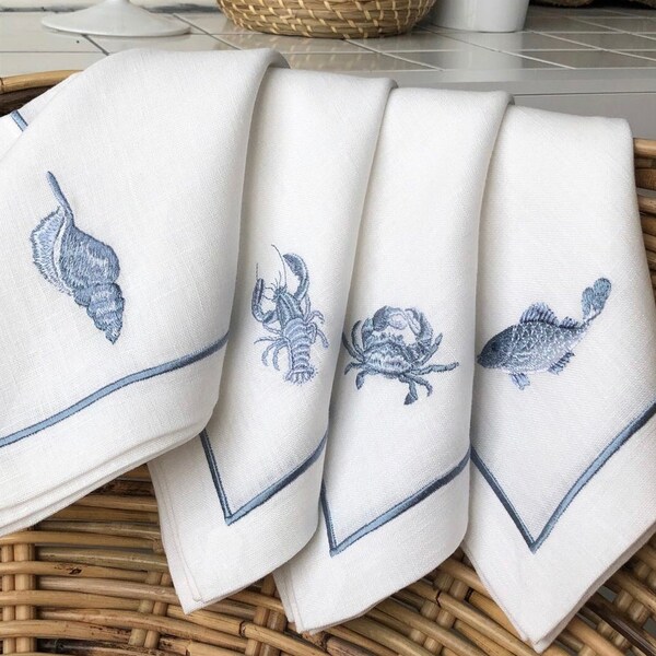 Nautical Napkins - Etsy