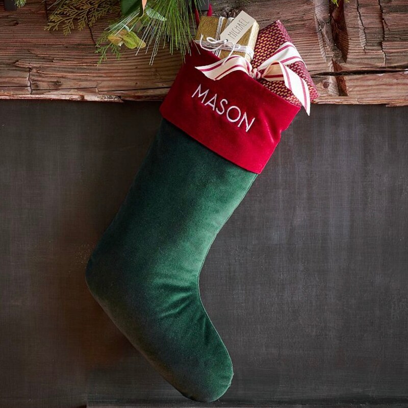 Green Stocking - Etsy