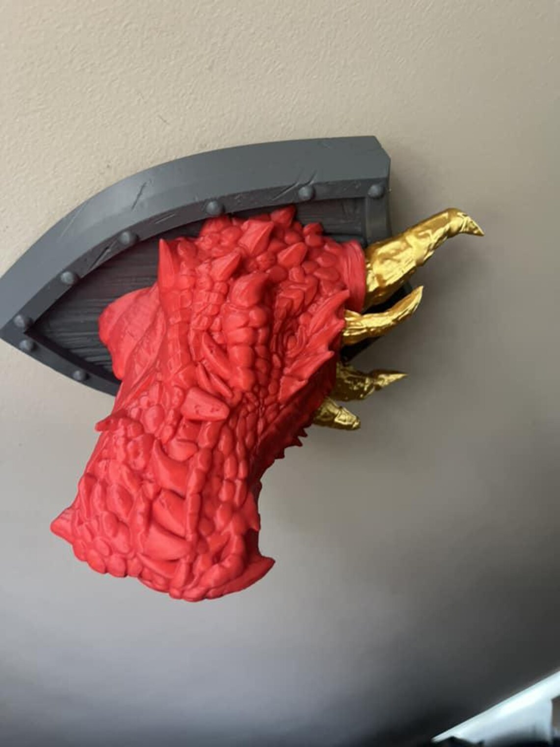 Dragon Head Trophy - Etsy