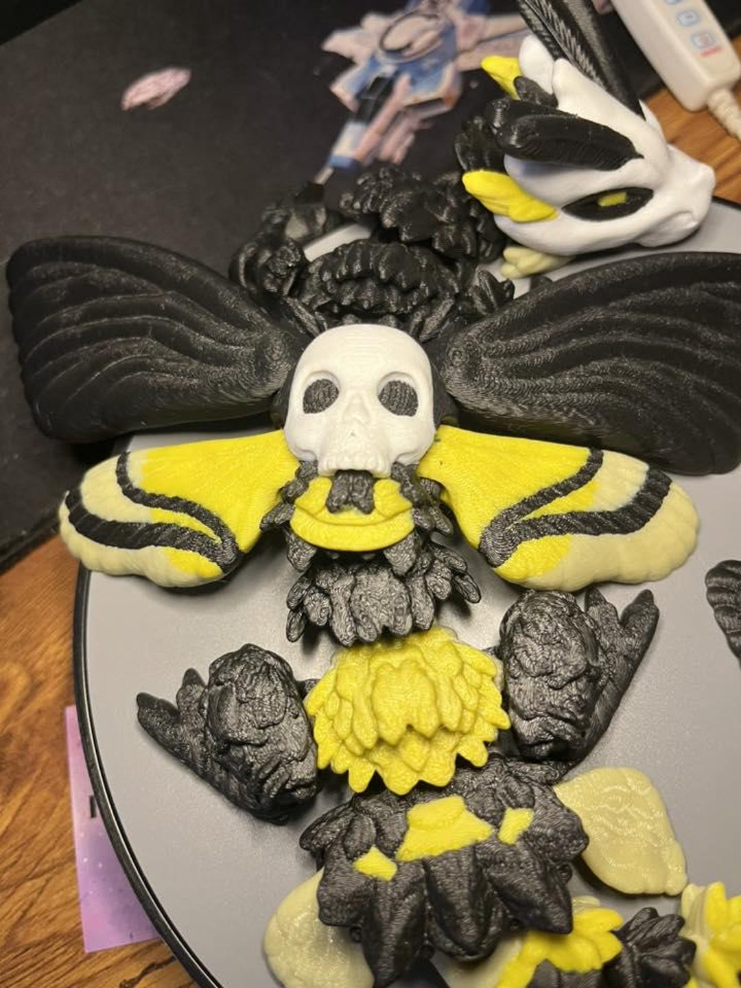 Death Moth Dragon 3d Printed - Etsy