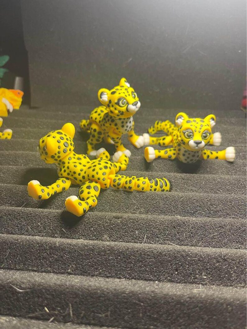 3D Printed Cheetah - Etsy