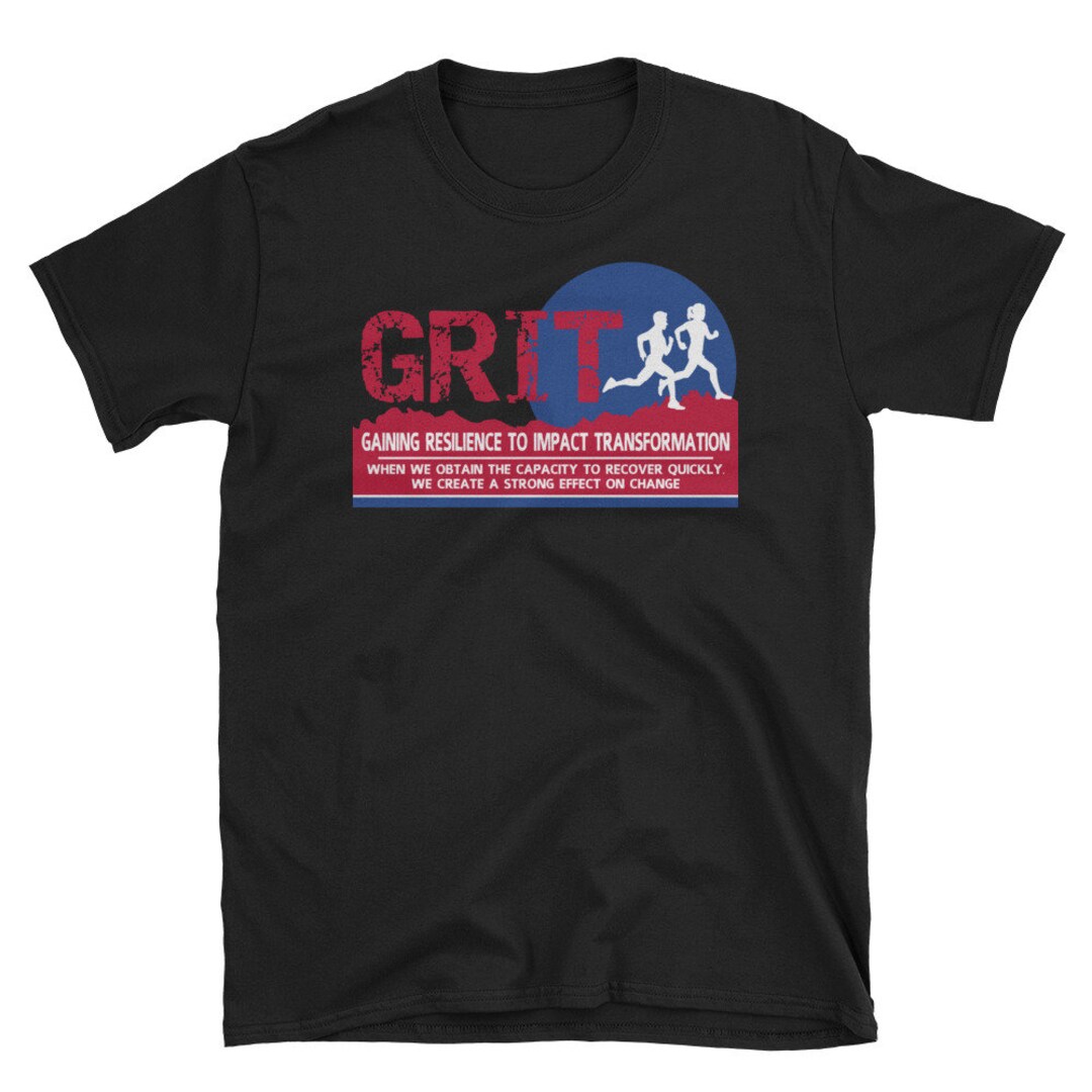 GRIT Gaining Resilience to Impact Transformation Fitness Short-sleeve ...