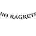 NO RAGRETS Temporary Tattoo Cosplay Halloween Costume Funny Tattoo Neck ...