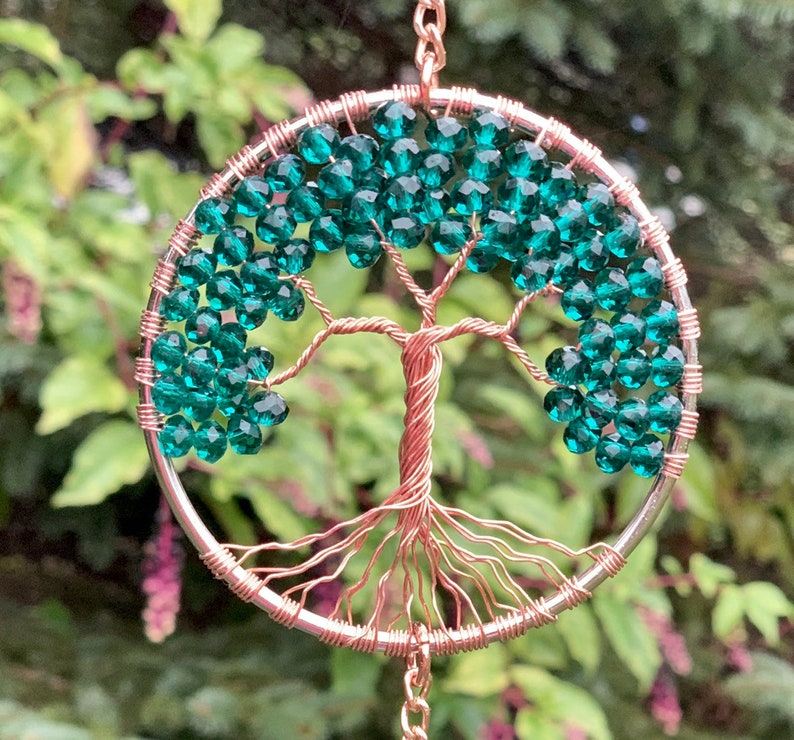 Tree of Life Suncatcherhanging Tree Window Ornamenthanging | Etsy